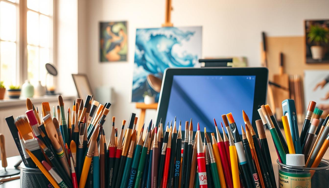 Exploring Different Art Mediums: From Traditional to Digital.